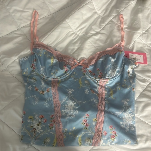 Edikted | Tops | Edikted Lace Up Corset Size Medium | Poshmark